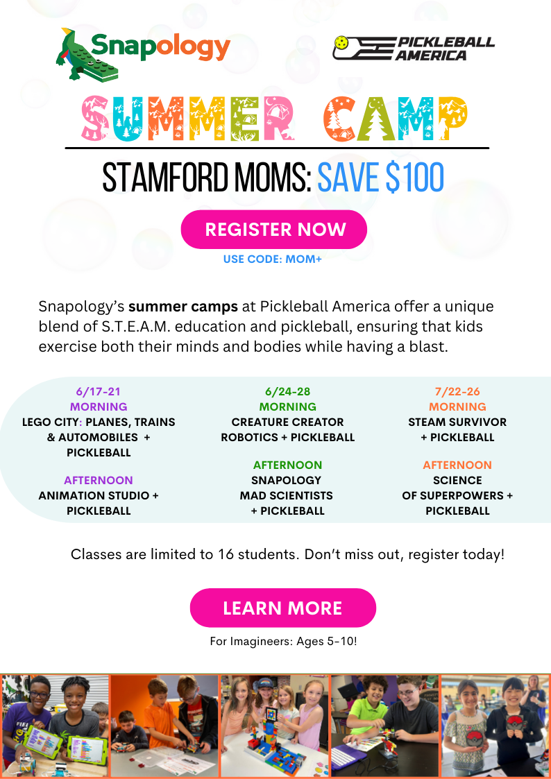 Save $100 on Snapology Summer Camp! - Stamford Moms