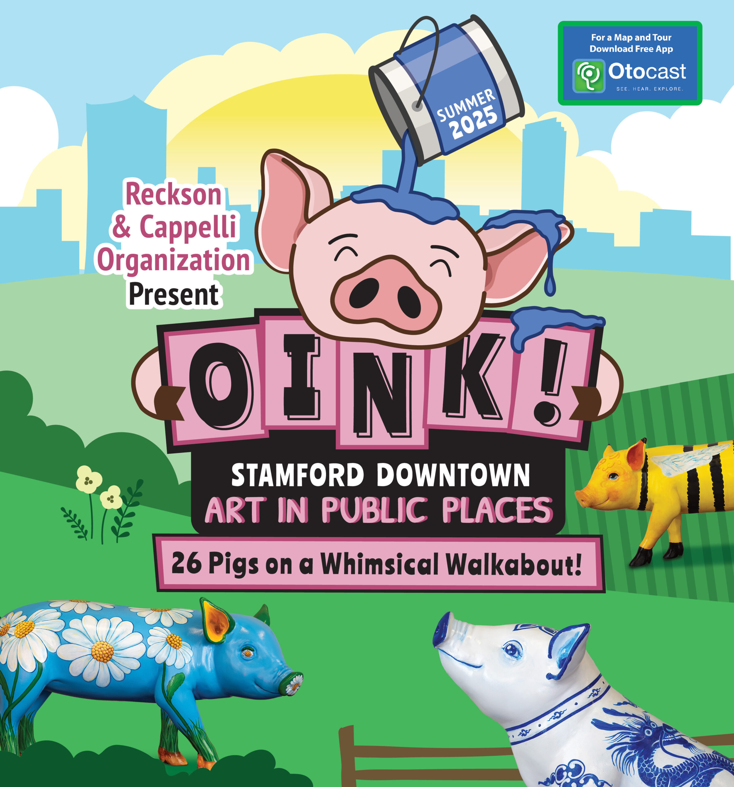 OINK! Stamford Downtown Presents Art in Public Places! - Stamford Moms