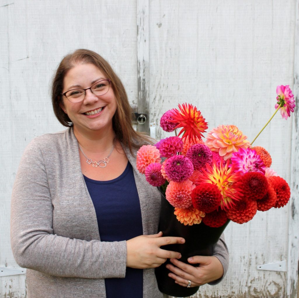 Meet Jess Bourgeois - the Mom and farmer-florist behind Bloom & Bramble ...