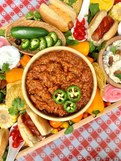 Build Your Own Chili Cheese Dog Board! - Stamford Moms