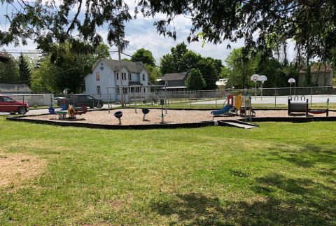 The playground at West Side Recreation Park - Capital District Moms