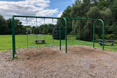 The playground at Maple Ridge Park - Capital District Moms